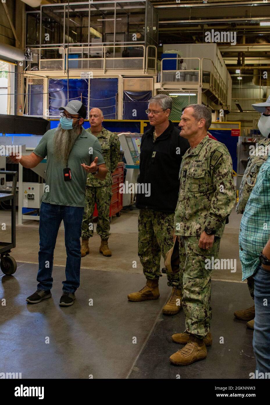 SILVERDALE, Wash. (June 7, 2021) – Christopher Baldwin, Hull Division ...