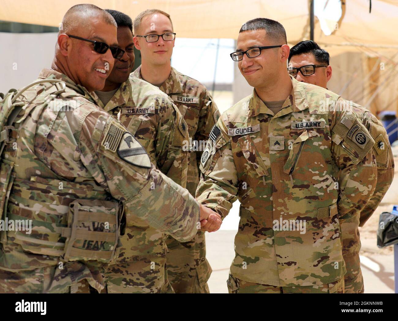 Cpl. Hector Gudiel, right, a fueler with Task Force Wolfpack's Echo ...