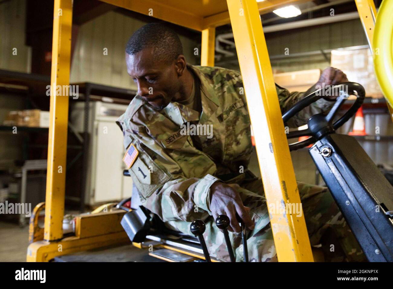 Alaska Army Guard Sgt. Shanun Seymore, United States Property and ...