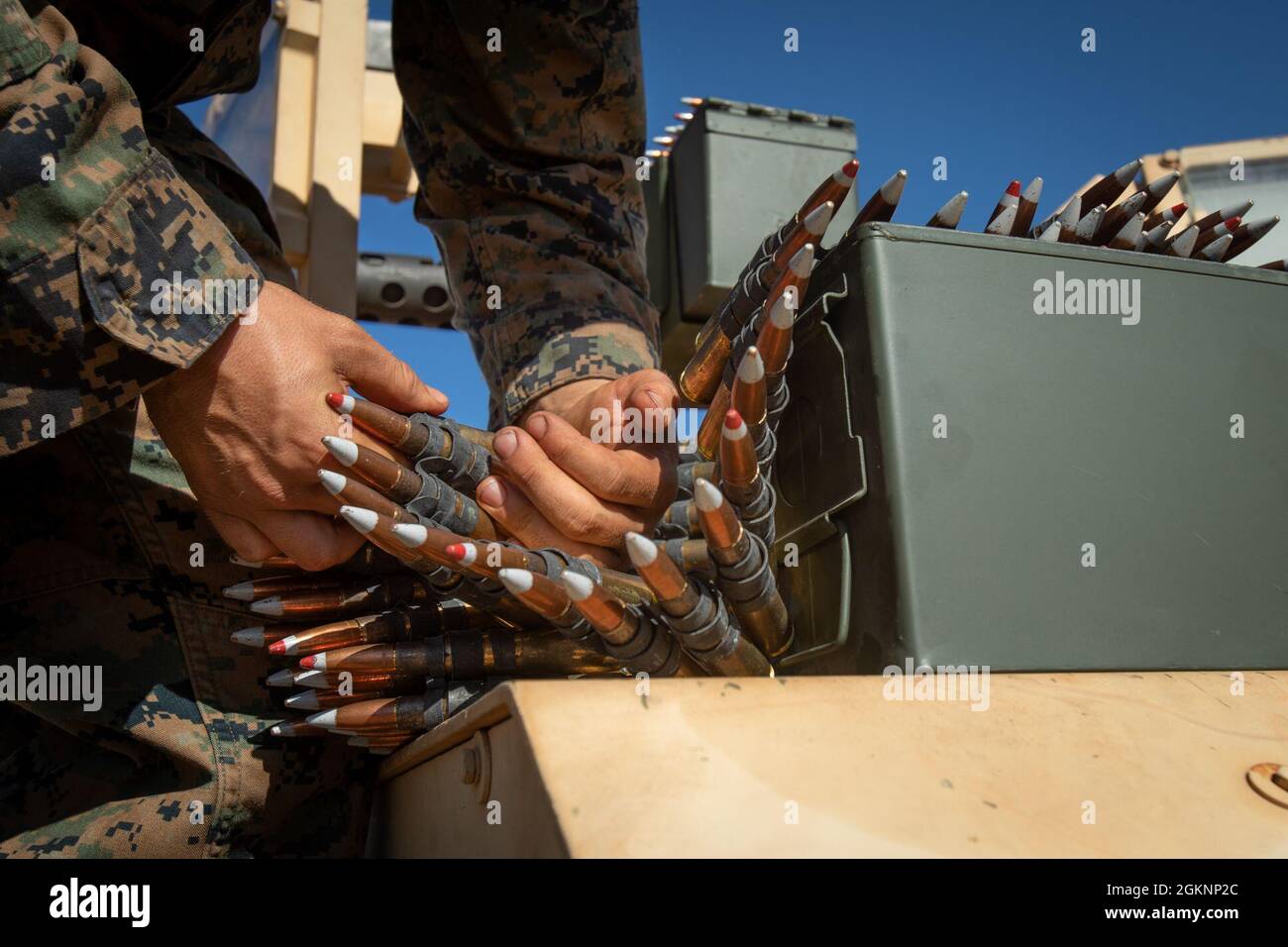 U.S. Marine Corps Cpl. Maxwell Kmet, a motor vehicle operator with ...