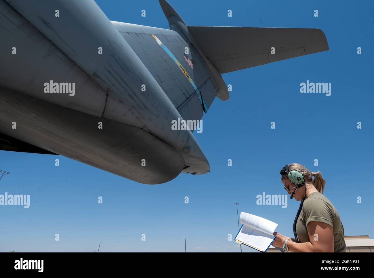 Airman 1st Class Rebecca Reimer, 9th Airlift Squadron loadmaster ...