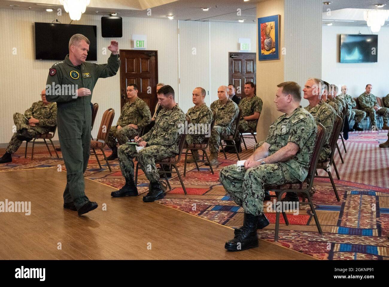 YOKOSUKA, Japan (June 8, 2021) - Adm. Samuel J. Paparo Jr, Commander, U ...