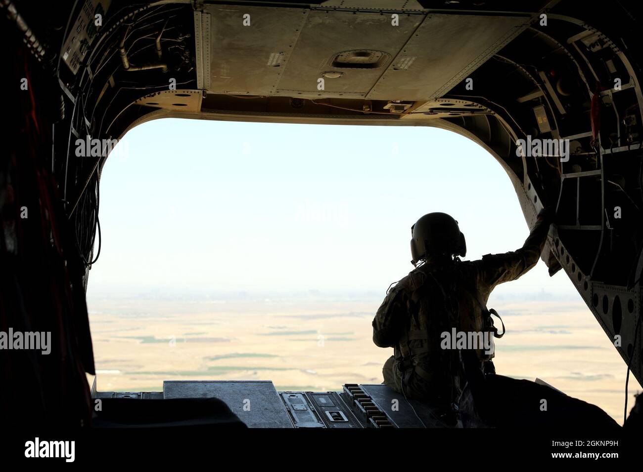Staff Sgt. Zachary Moog, a flight engineer with Bravo Company, 1st ...