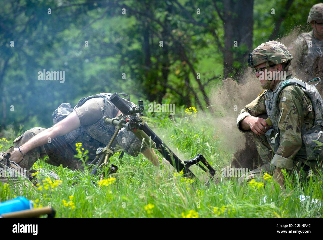 Soldiers from the Wisconsin National Guard’s 1st Battalion, 128th ...