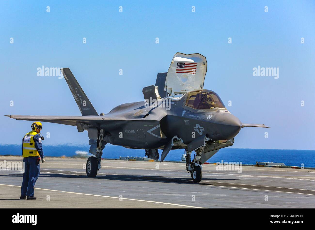 Capt Gavin Holtz with Marine Fighter Attack Squadron 211, Carrier ...
