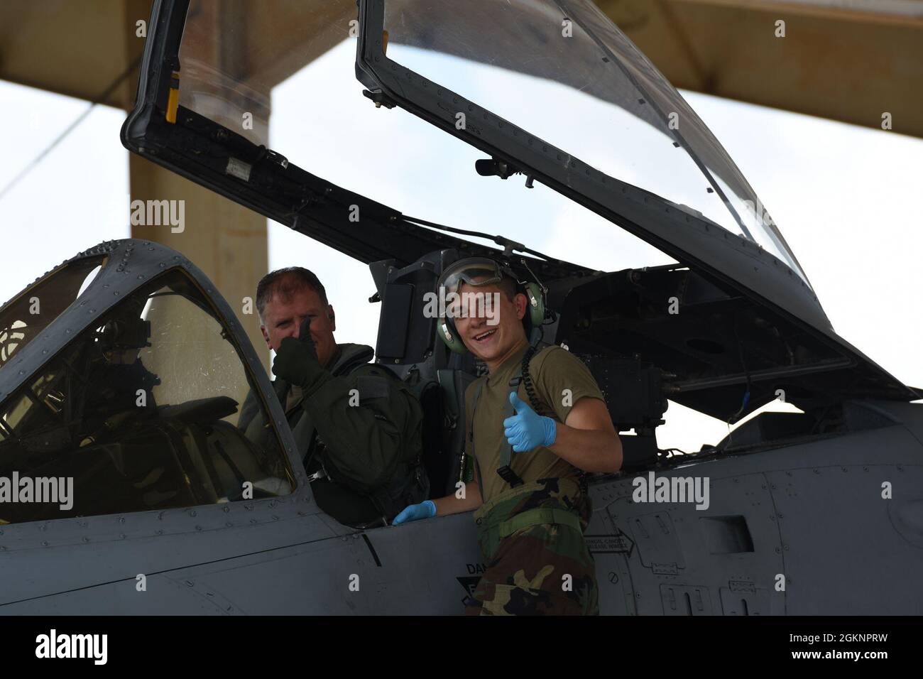 An A-10 Thunderbolt II lands at Whiteman Air Force Base, Mo. June 8 ...