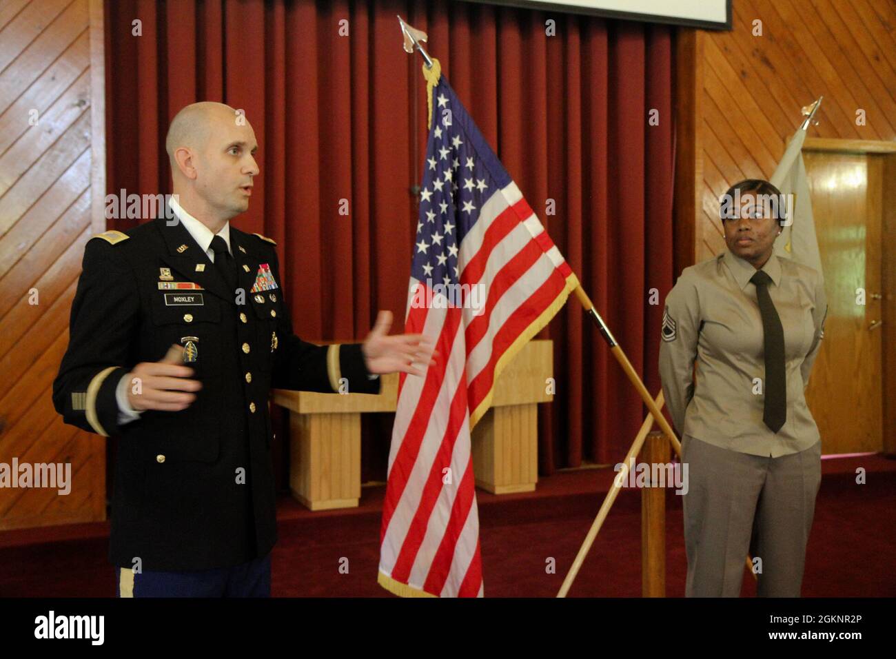Col. Landon Moxley, director, 18th Financial Management Support Center ...