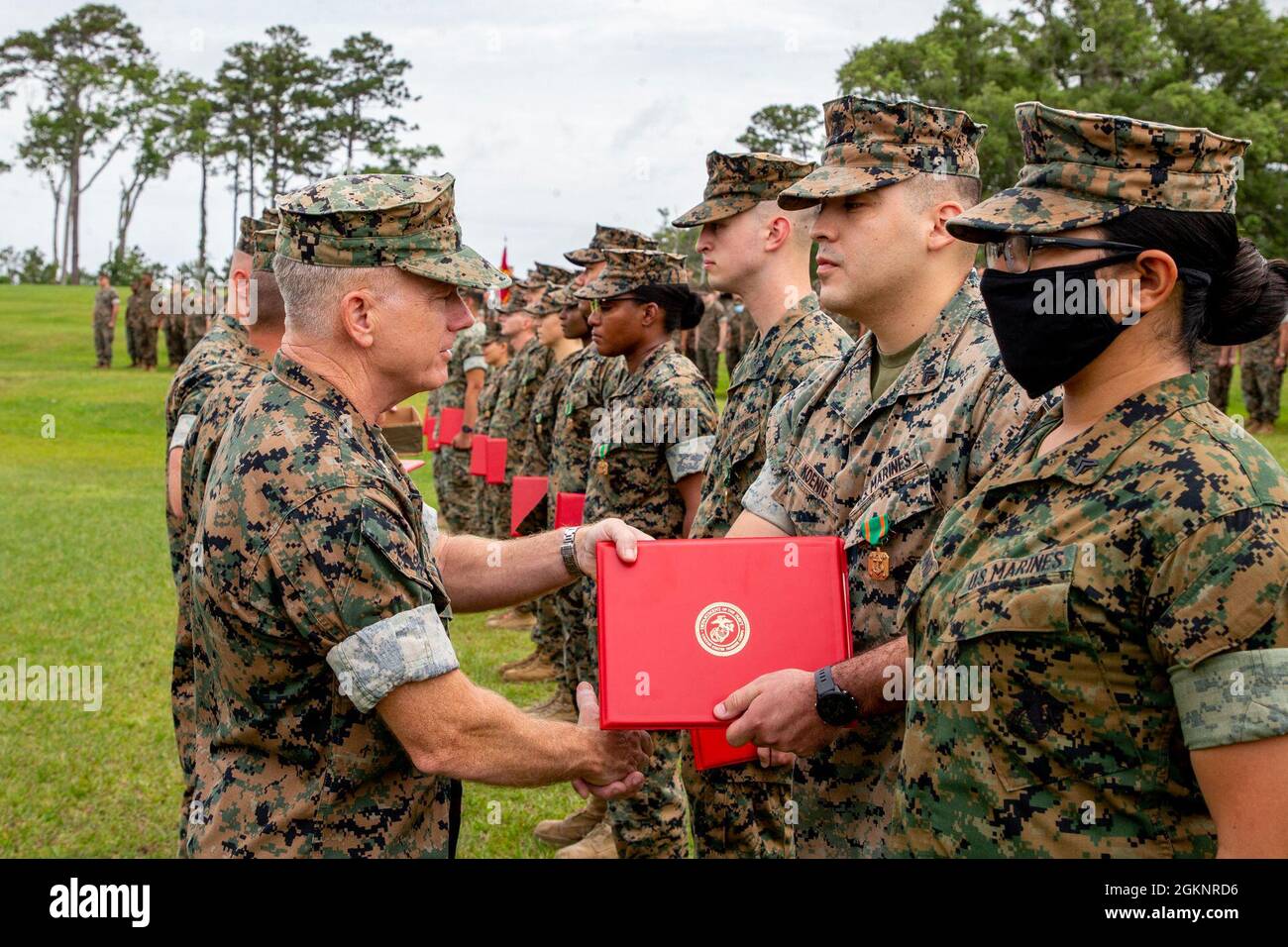 U.S. Marine Corps Cpl. John Koenig, a supply chain and materiel ...