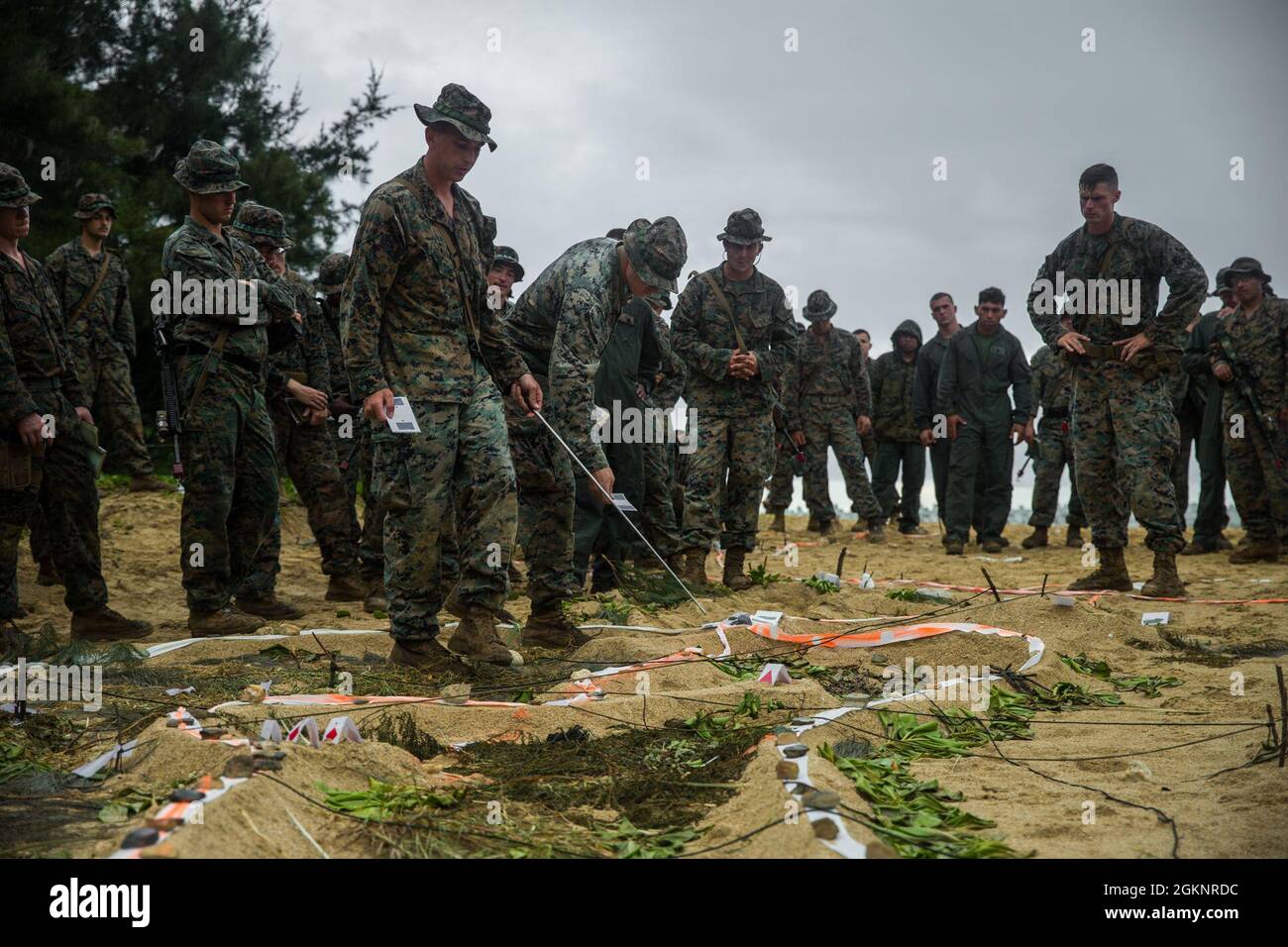 U.S. Marines with 3d Battalion, 5th Marines currently assigned to the ...