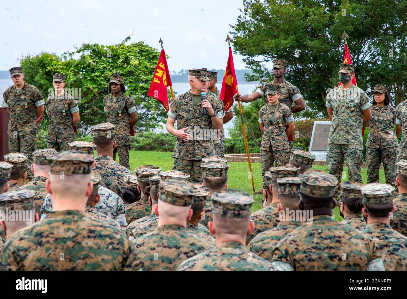 Commanding generals inspection program hi-res stock photography and ...