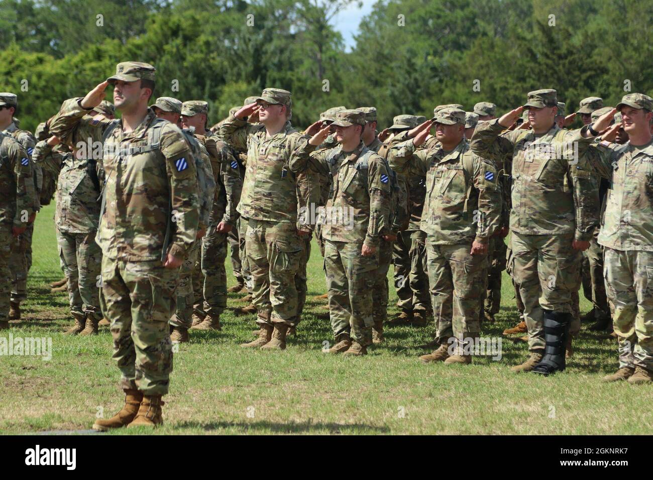 Soldiers assigned to the 1st Armored Brigade Combat Team, 3rd Infantry ...