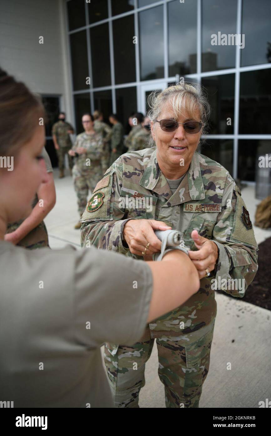 WAYNESBORO, Georgia – Major Kimberly Ebel, 445th Aeromedical Staging ...