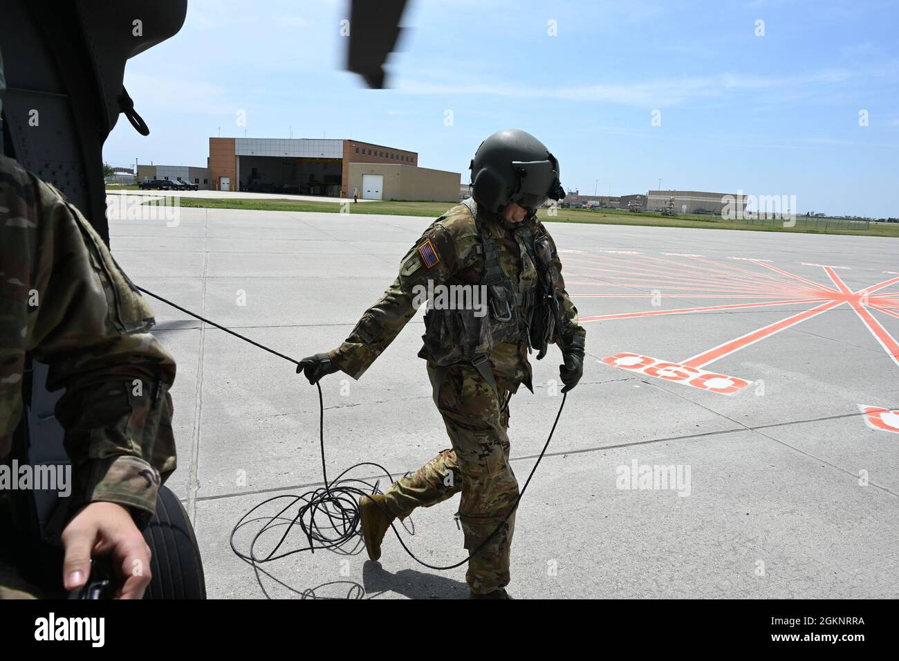 Staff Sgt. Andrew Iverson, a crew chief in the 1st Battalion, 112th ...