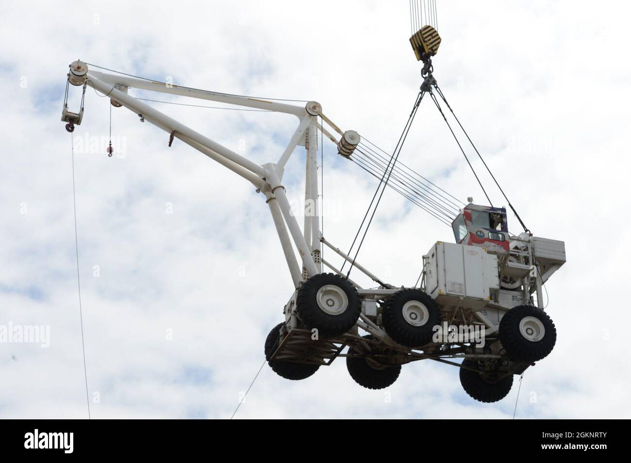 SAN DIEGO (June 8, 2021) – Tilly, an aircraft crash and salvage crane ...