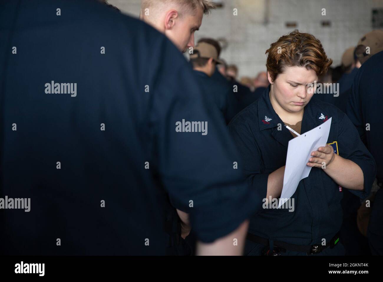 Machinist's Mate (Nuclear) 2nd Class Deirdre Lenzsch, from Somers Point ...