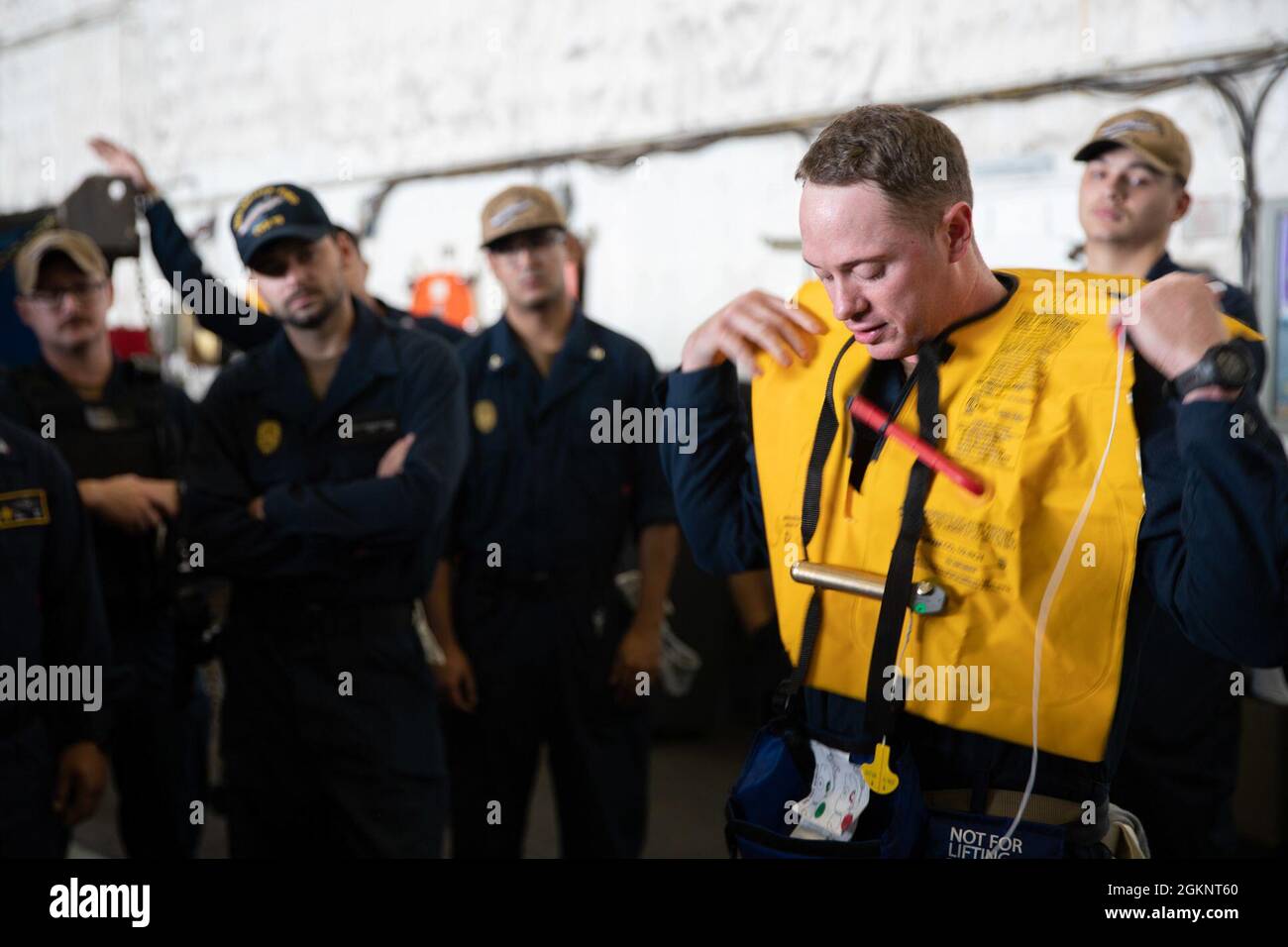 Chief Boatswain's Mate Jordan Lindholm, from South Lake, Texas ...