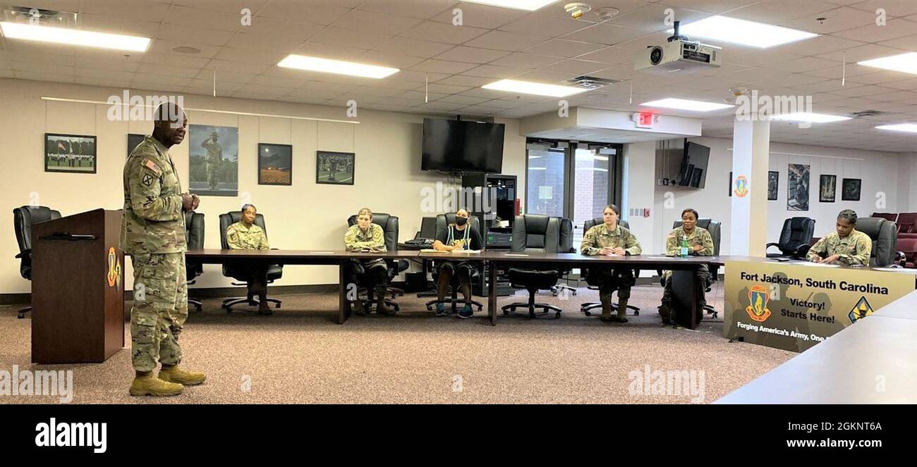 Fort Jackson Commander Brig. Gen. Milford H. 'Beags' Beagle Jr., speaks ...