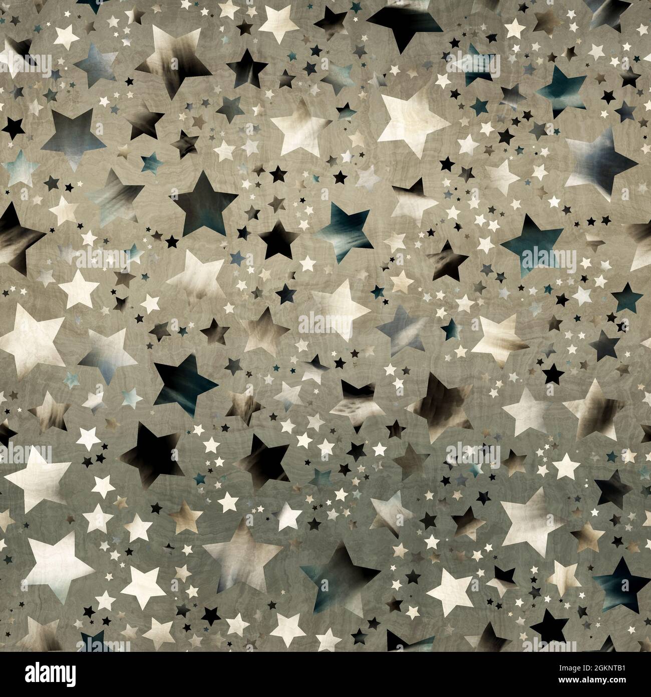 Seamless pattern of star motif in intricate colors and texture Stock ...
