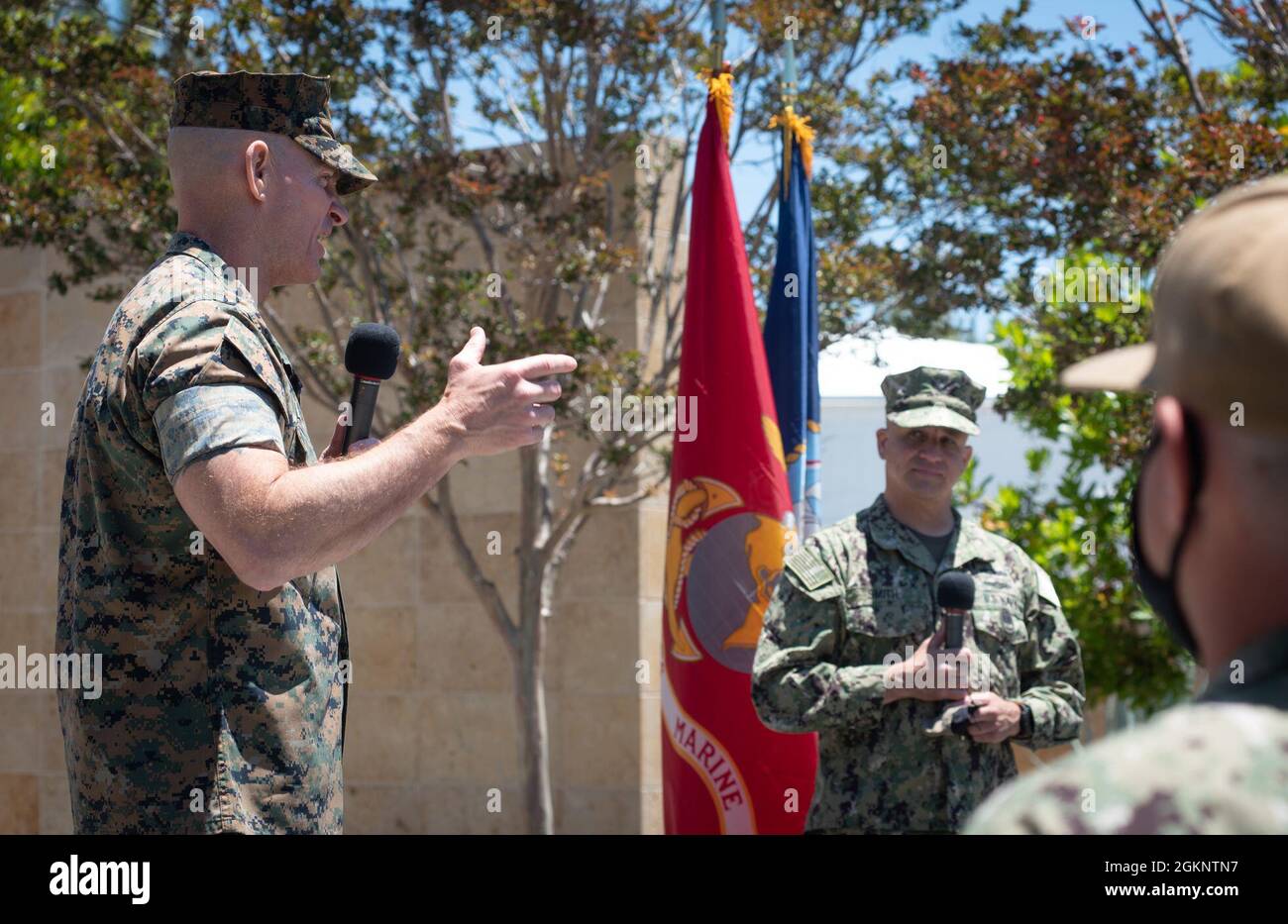 210608-N-YG104-6004 CAMP PENDLETON, Calif (June 8, 2021) Sergeant Major ...