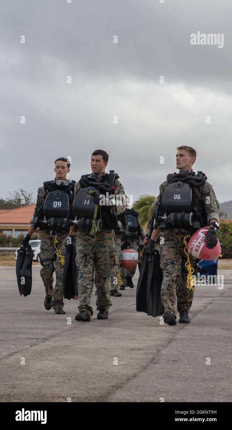 U.S. Marines with 2d Reconnaissance Battalion (2d Recon), 2d Marine ...
