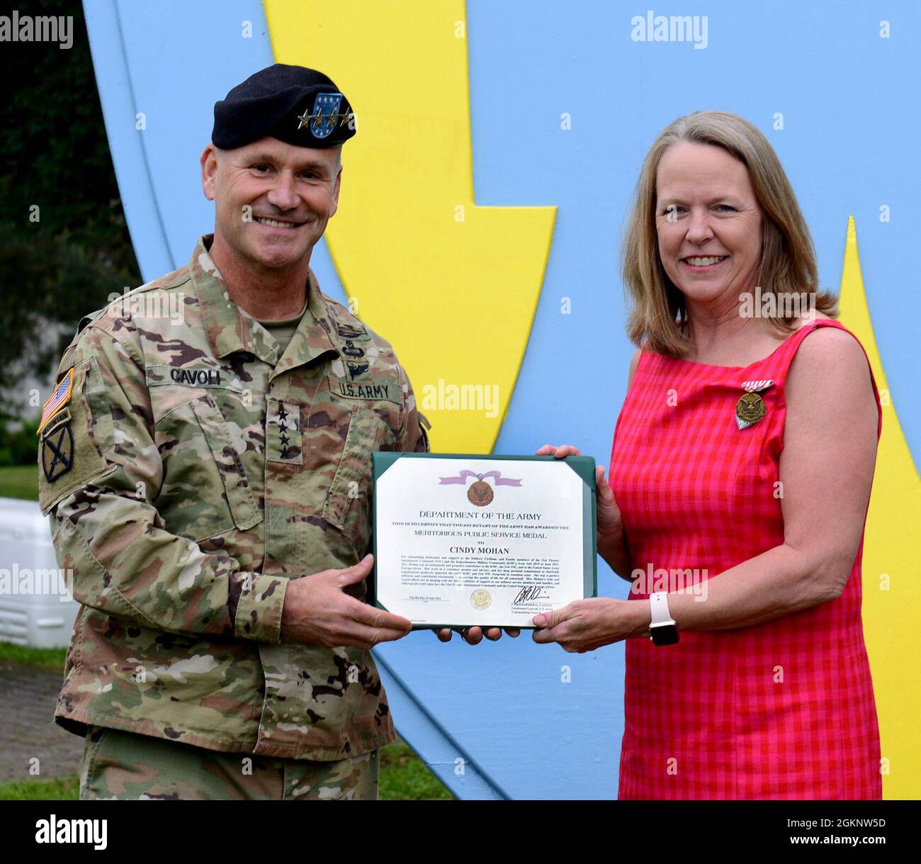 U.S. Army Gen. Christopher G. Cavoli, U.S. Army Europe & Africa ...