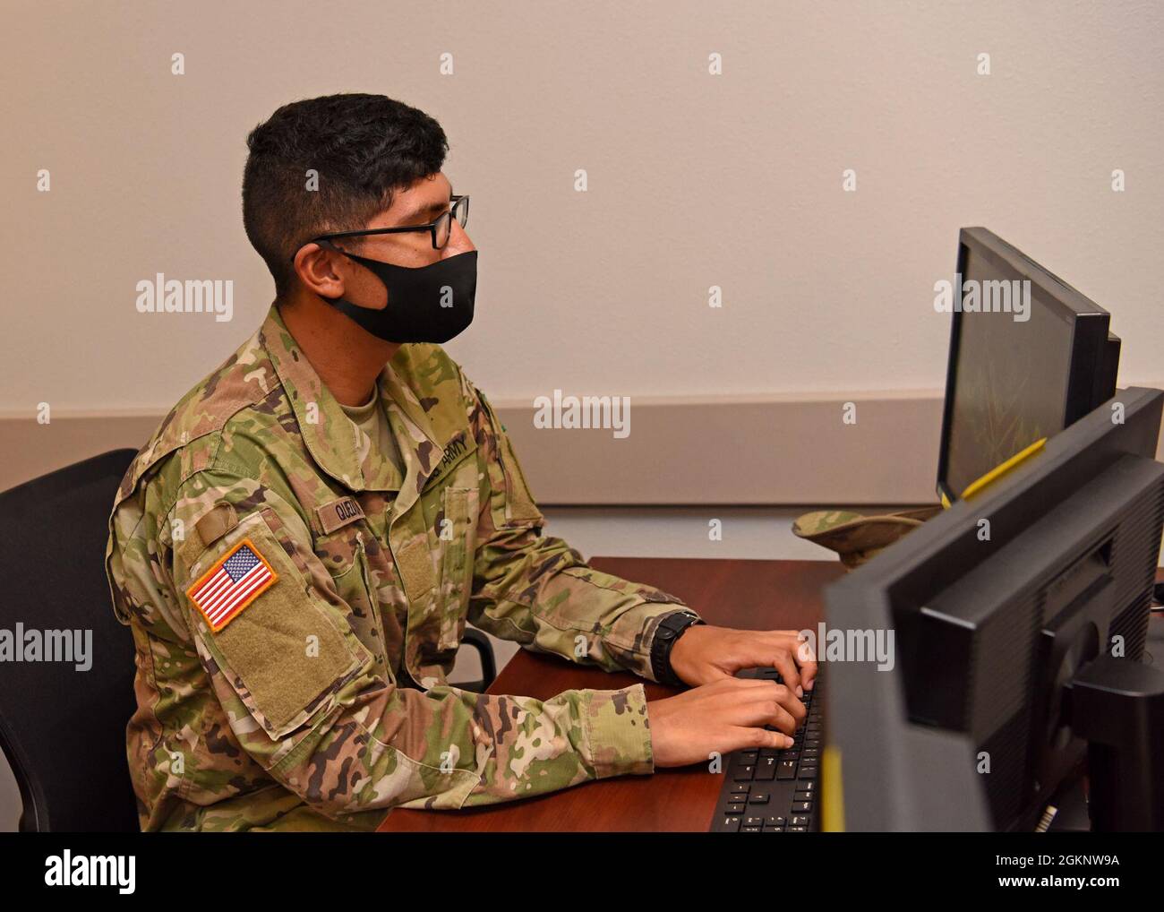 A U.S. Army student assigned to the 344th Military Intelligence ...