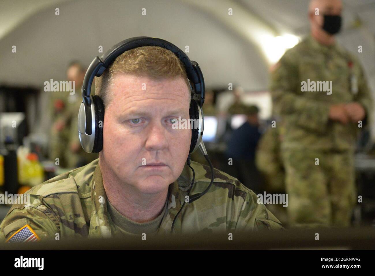 Indiana National Guard Capt. Brian Foster; of Newcastle and the 38th ...