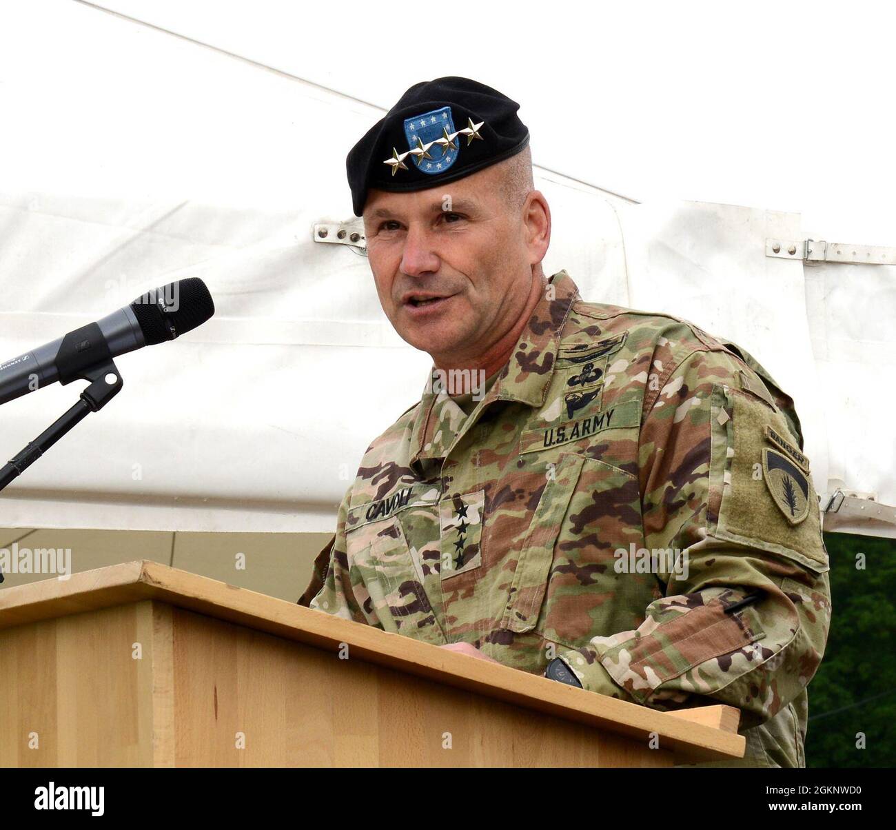 U.S. Army Gen. Christopher G. Cavoli, U.S. Army Europe & Africa ...