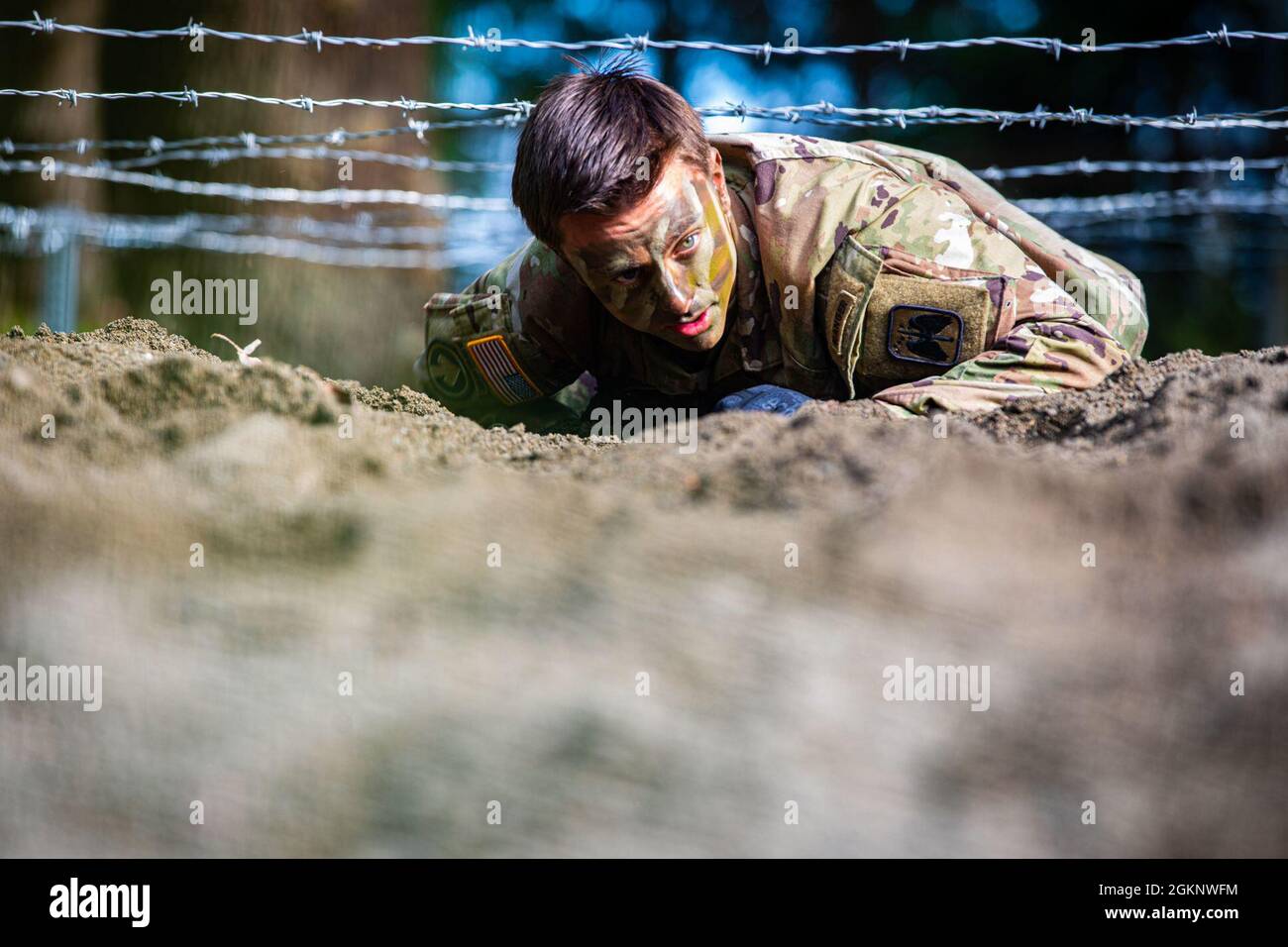 Sgt. Daniel Horning, an intelligence analyst assigned to Headquarters ...