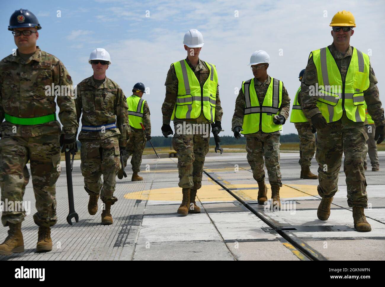 Michigan Air National Guard power production Airmen from the 110th ...