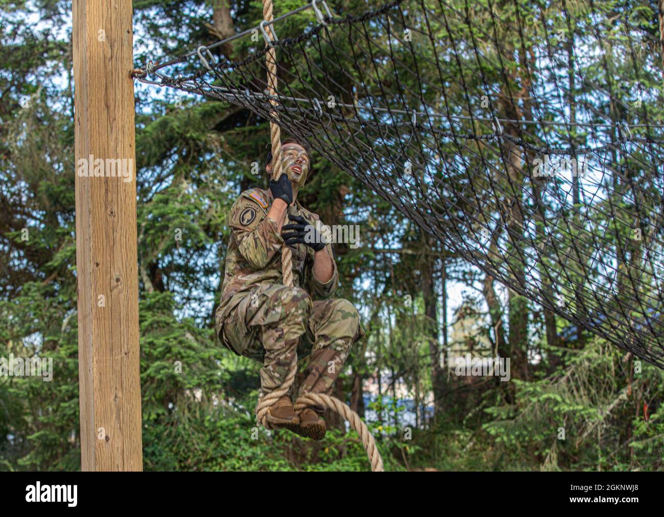 Sgt. Daniel Horning, an intelligence analyst assigned to Headquarters ...