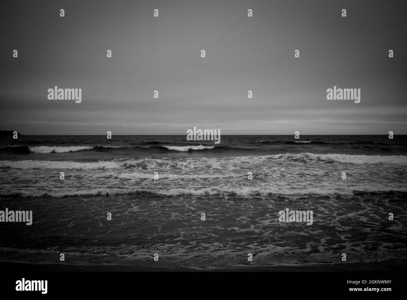 North coast 500 scotland beach Black and White Stock Photos & Images ...