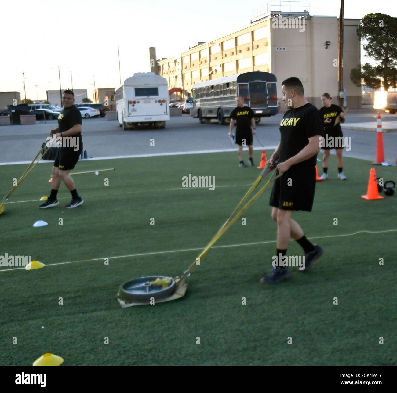 Noncommissioned officers assigned to the 647th Regional Support Group ...