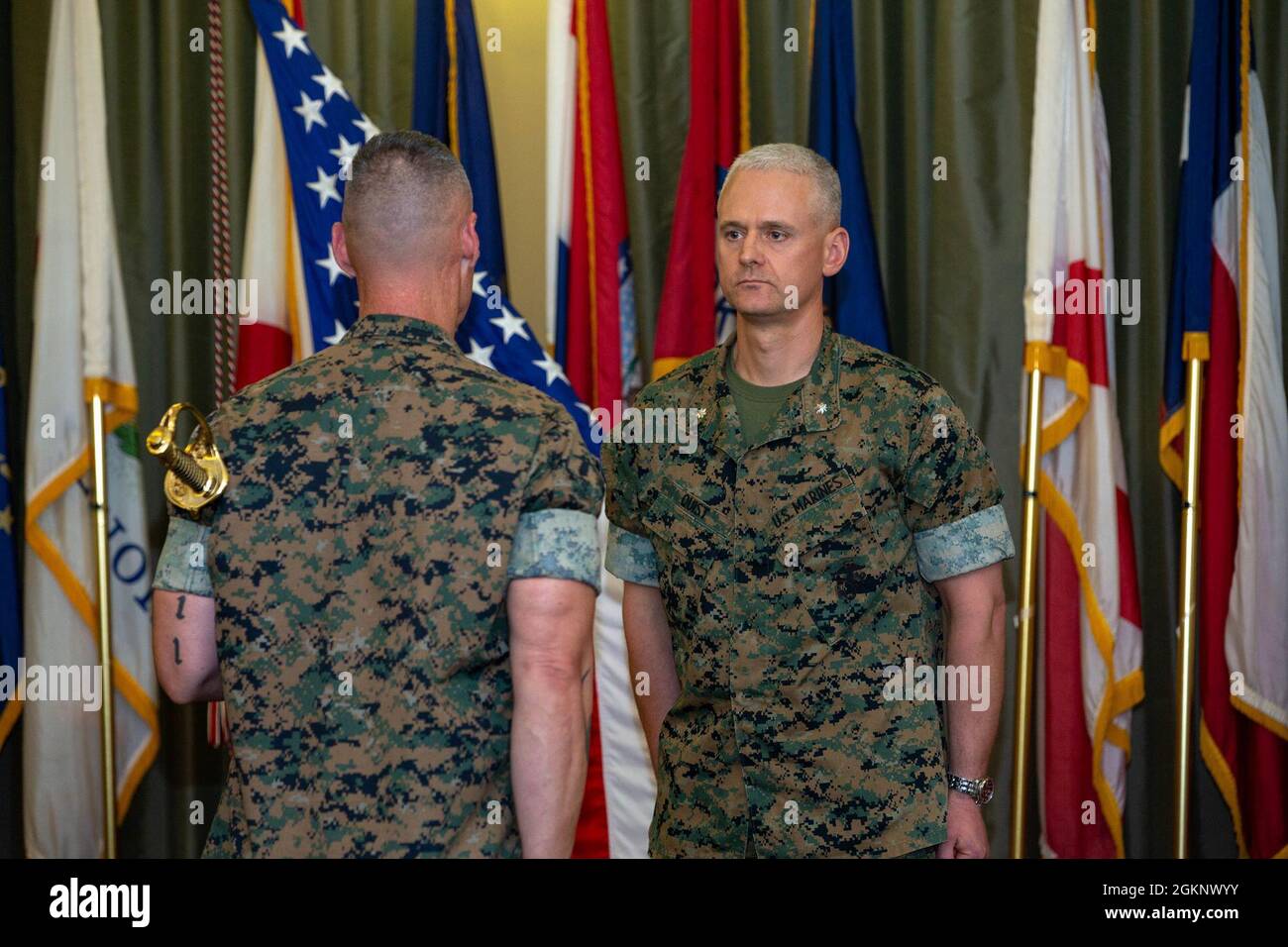 U.S. Marine Corps Lt. Col. Erik C. Quist, commanding officer, Combat ...