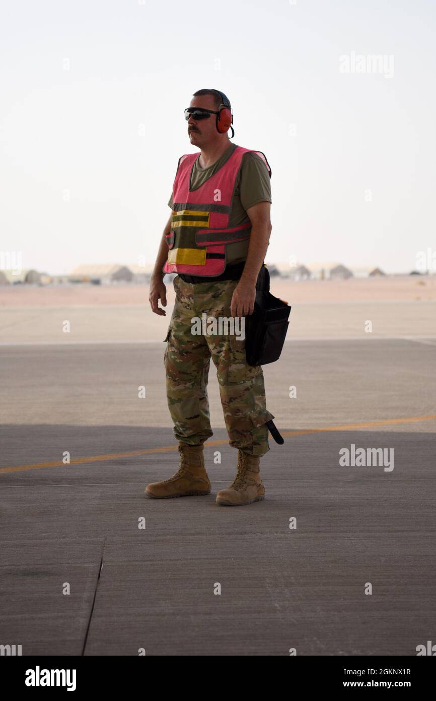 U.S. Air Force Tech. Sgt. Bryan Vanas, 157th Expeditionary Fighter ...