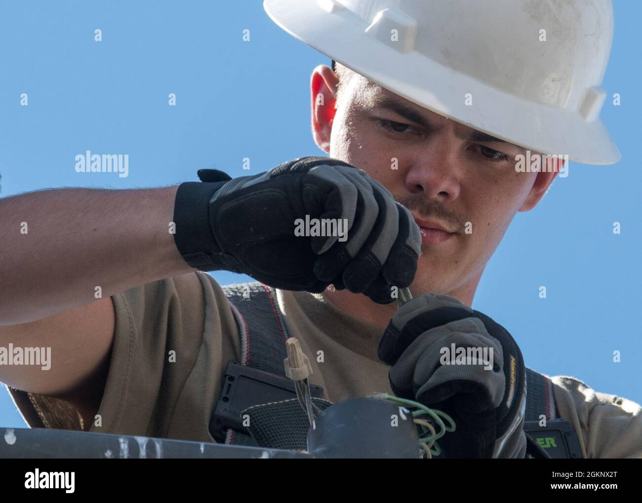 U.S. Air Force Airman 1st Class Luke Morath, 92nd Civil Engineer ...