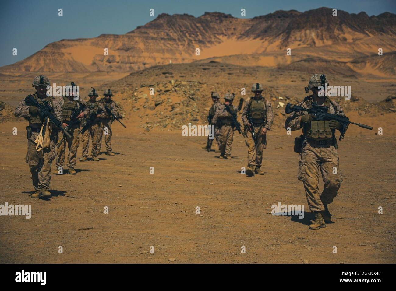 210608-M-JU875-1006 TABUK, Saudi Arabia (June 8, 2021) - Marines ...