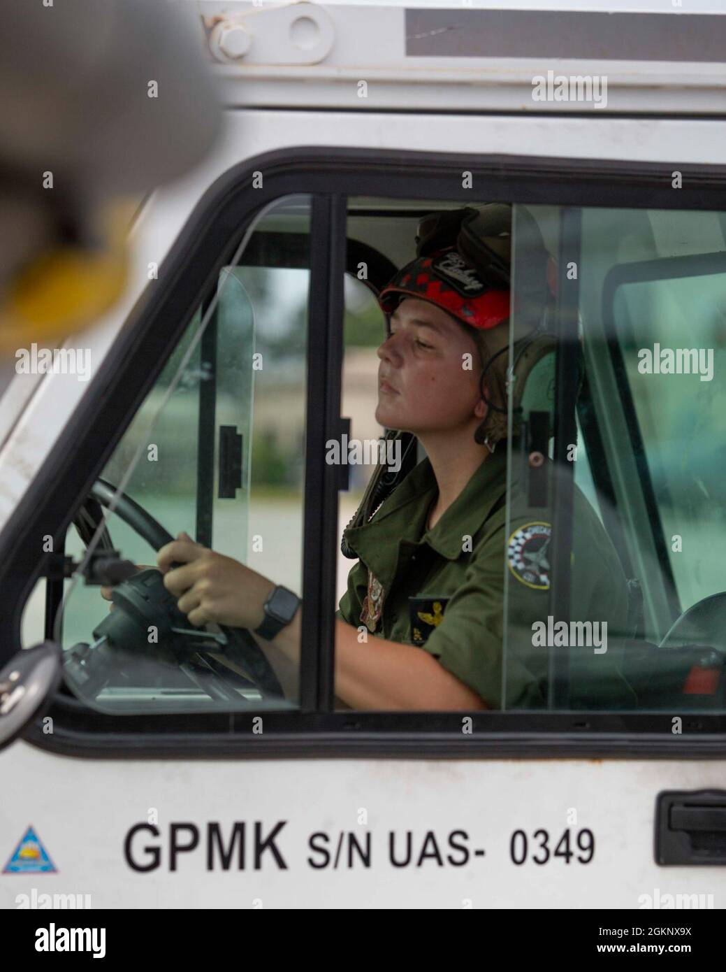 United States Marine with Marine Fighter Squadron 312 (VMFA-312 ...