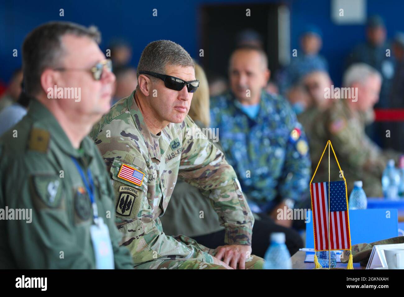 CAPU MIDIA TRAINING AREA, Romania — Maj. Gen. Joe Jarrard, deputy ...