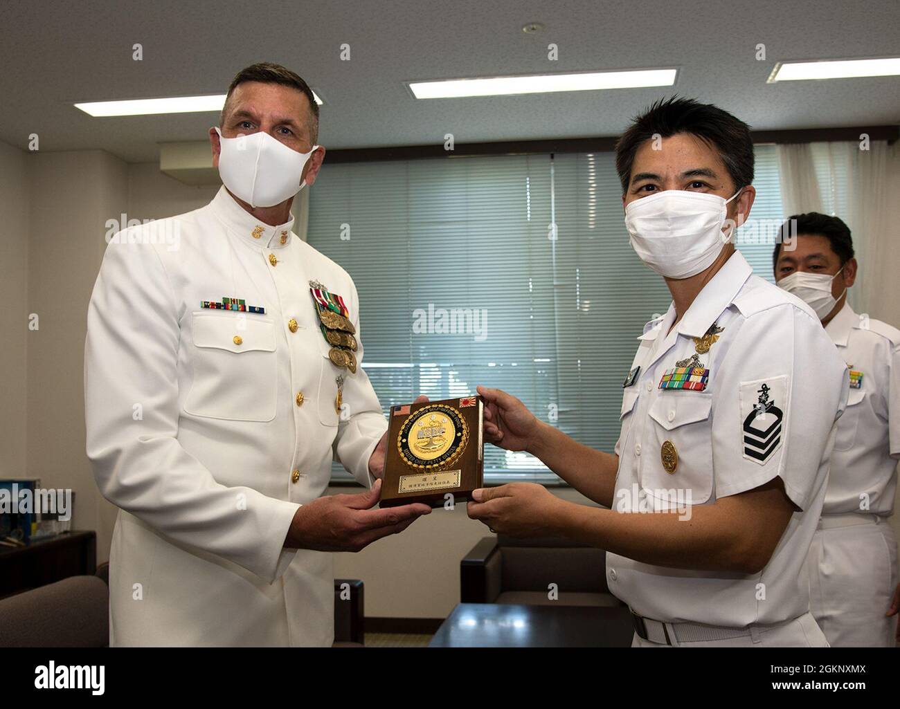 YOKOSUKA, Japan (June 9, 2021) — Command Master Chief Derek F ...