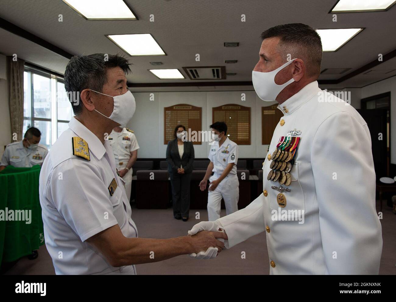 YOKOSUKA, Japan (June 9, 2021) — Japan Maritime Self-Defense Force ...
