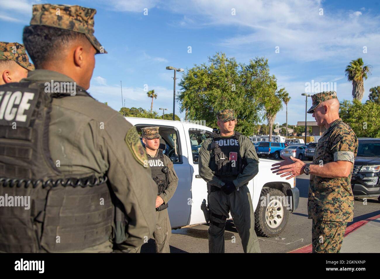 U.S. Marine Brig. Gen. Dan Conley, the commanding general of Marine ...