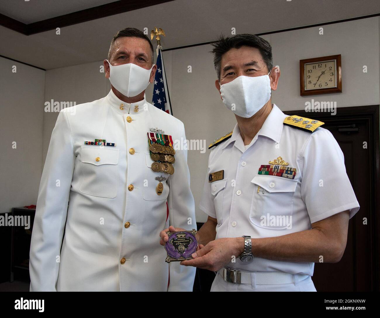 YOKOSUKA, Japan (June 9, 2021) — Command Master Chief Derek F ...