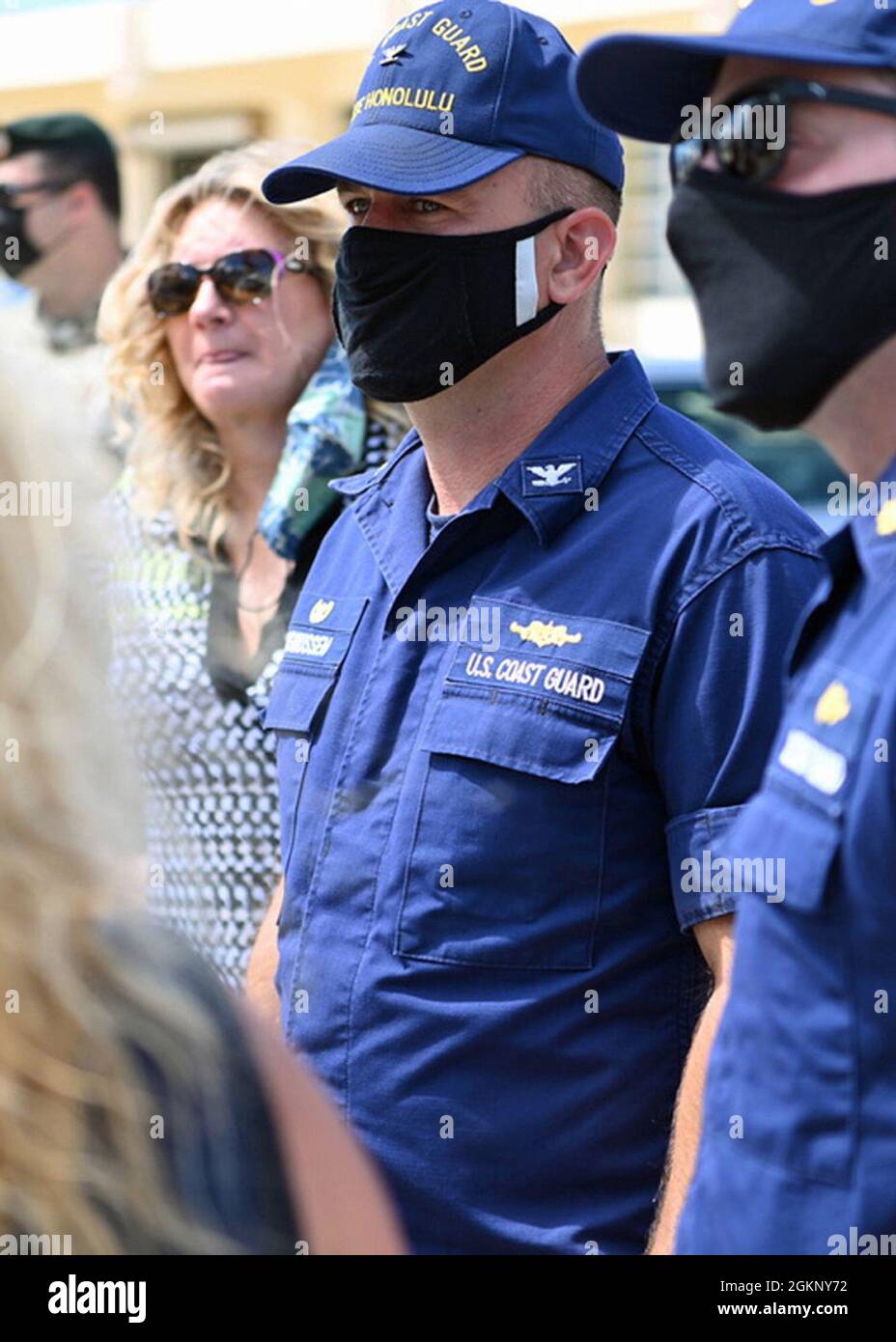 Captain Travis Rasmussen, Base Honolulu Commanding Officer, visited ...