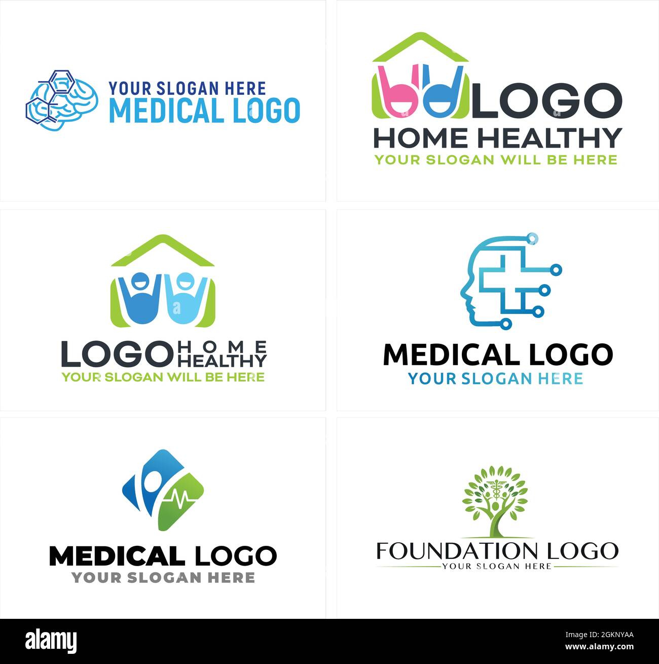 Kids medical boy girl tech logo design Stock Vector Image & Art - Alamy