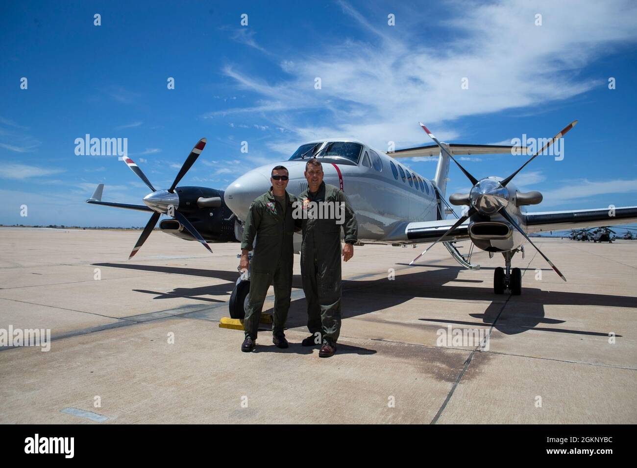 Col. Charles B. Dockery, the commanding officer of Marine Corps Air ...