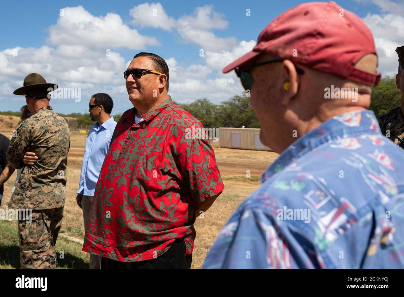 Kurt Fevella, state senator, Hawaii, overlooks annual rifle ...