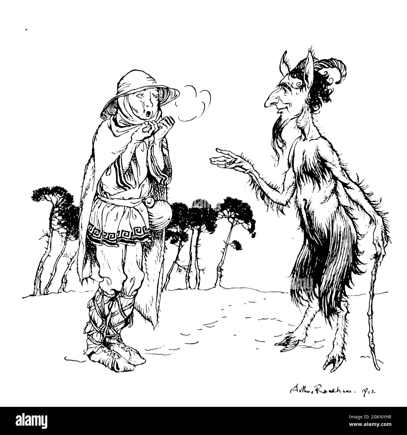 Fable story Black and White Stock Photos & Images - Alamy