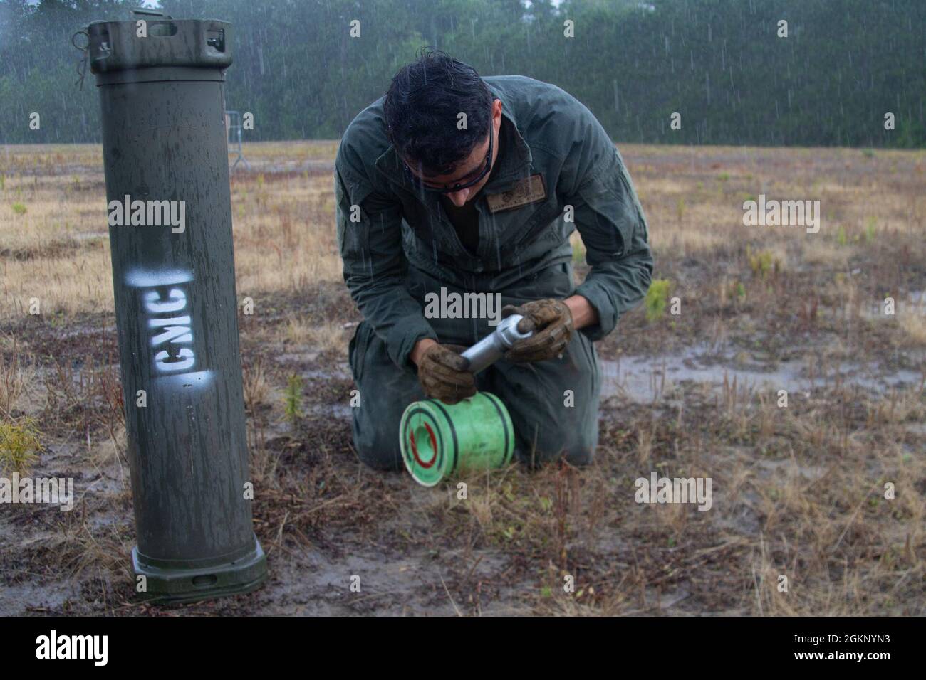 U.S. Marine Corps Sgt. Alexander Maxwell, Explosive Ordnance Disposal ...
