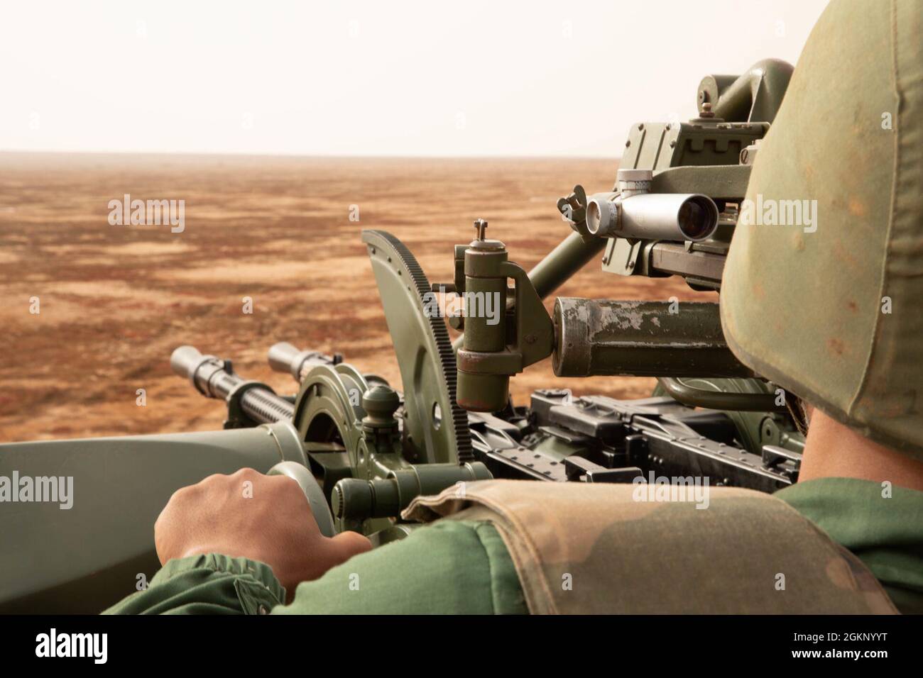 Members of the Royal Morrocan Armed Forces (RMAF) qualify on their crew ...